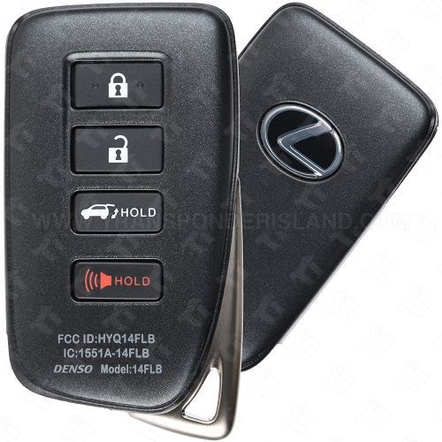2021 - 2022 Lexus Smart Key 4B Hatch - HYQ14FLB | Transponder Island Inc.